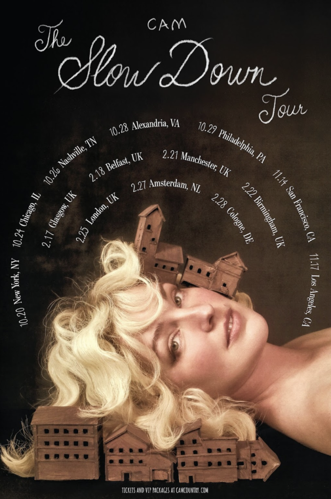 GRAMMY-WINNING SINGER-SONGWRITER CAM ANNOUNCES THE SLOW DOWN TOUR ...